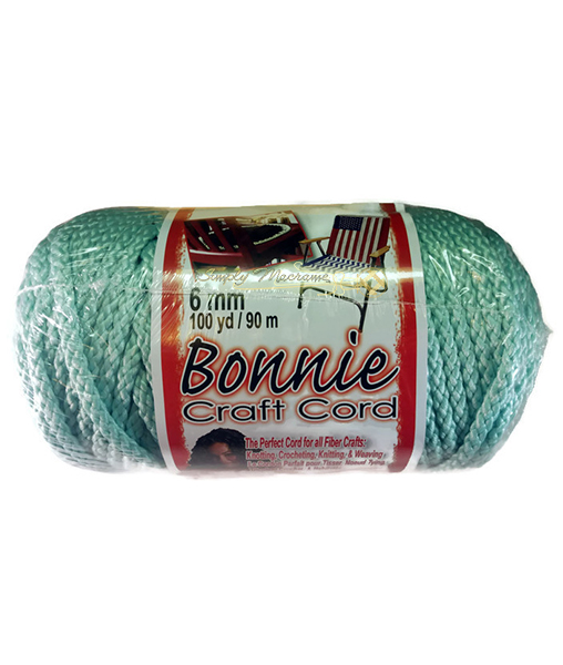 Arctic Blue 6mm Bonnie Macrame Braided Cord 90m ⋆ Simply Macrame